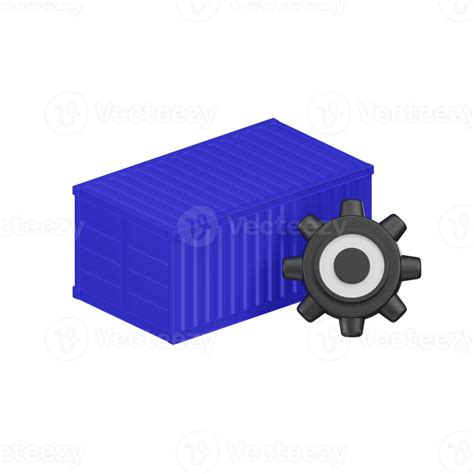 Cloud Container Operation 3d Icon 41309905 Png