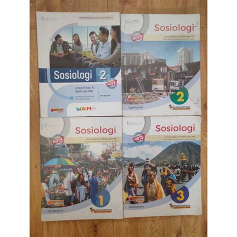 Jual Buku Bekas Sosiologi Kelas 10 11 12 Sma 1 2 3 Platinum Dwi