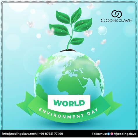 Happy World Environment Day Codingclave Technologies