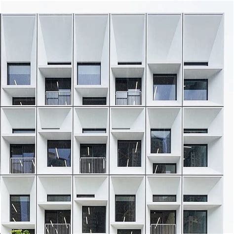 For The Love Of Architecture And Forms Facade Of Terraces And