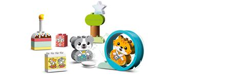 LEGO DUPLO 10977 Mój pierwszy szczeniak i kotek z odgłosami Klocki