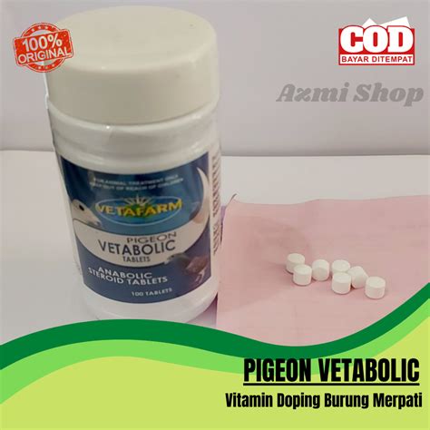 Vetabolic Suplemen Merpati Per 1 Pil Vetabolic Doping Merpati Vetabolic