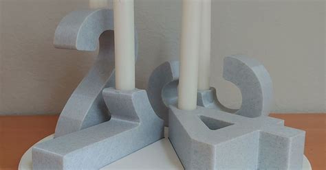 Keep It Simple Advent Wreath By Achwarumnicht Download Free Stl Model