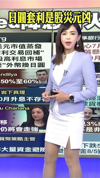 日元飆升終結套利交易 但股市屠殺仍蠢動｜主播 許娸雯shorts Youtube