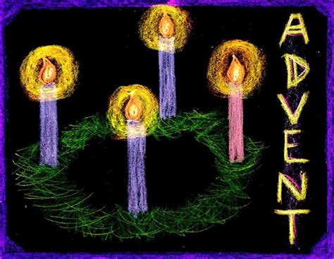 Advent Art Advent Candles By Stushie Stushie Art