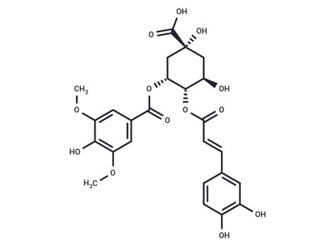 4 O Caffeoyl 3 O Syringoylquinic Acid Targetmol