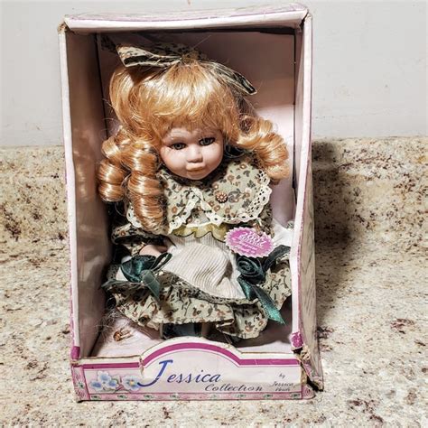 Jessica Porcelain Doll Etsy