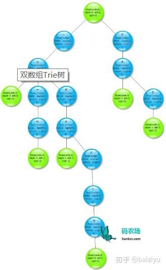 读不懂的双数组存储的trie树 知乎