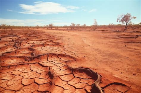 Premium Ai Image Global Warming Causes Extreme Weather Droughts