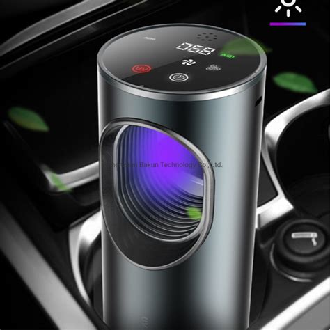 4 In 1 Smart True Hepa Car Ionizer Air Purifier Car Air Purifier And Negative Ion Price