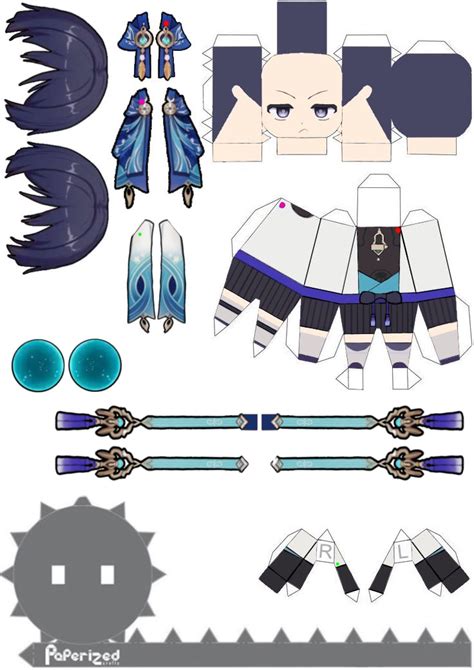 Kazuha Papercraft Artofit