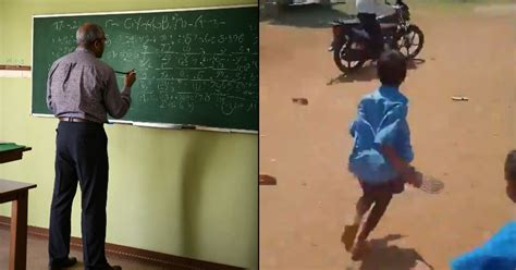 Viral Video Chhattisgarh School Students Drive Away Drunk Teacher