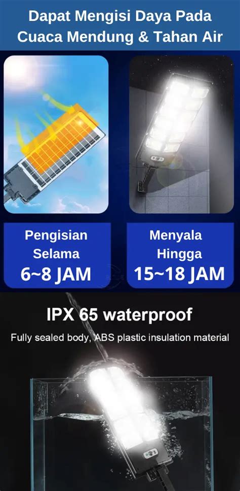 Lampu Solar Led Tenaga Surya Hanedaa Store