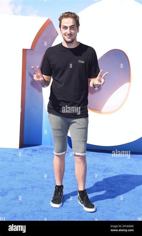 Kendall Schimdt Attends The Storks World Premiere Held At The Regency