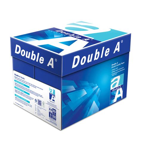 Double A กระดาษถ่ายเอกสาร Fsc A4 80แกรม 500แผ่นรีม แพ็ก 5 รีม Officemate Thaipick