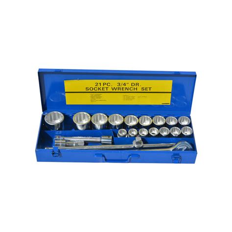 Набор инструментов (дюймовый 3/4"-2") 3/4" 12-гр. 20 предметов Master ...