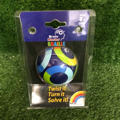 Brain Master Braille Puzzle New In Box S