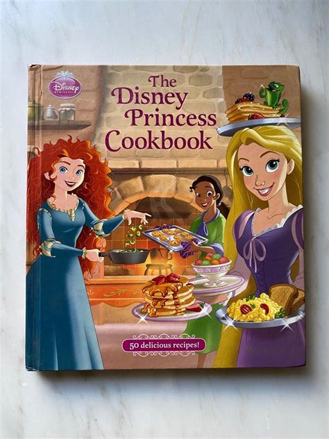 The Disney Princess Cookbook On Carousell