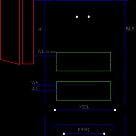 6t Sram Column Schematic Download Scientific Diagram