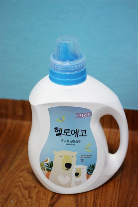 친환경세탁세제 헬로에코 아기세탁세제로 추천 꾹