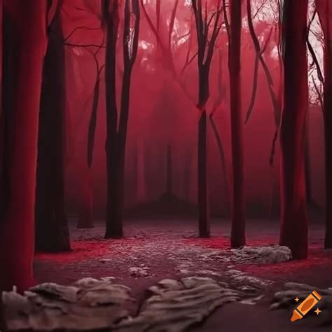 Crimson Forest On Craiyon