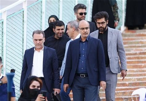 بازدید ماجدی از مسیر ورود و محل استقرار بانوان در ورزشگاه آزادی طرفداری