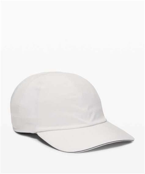 Lululemon Fast And Free Womens Run Hat Elite Cafe Au Lait Rhino