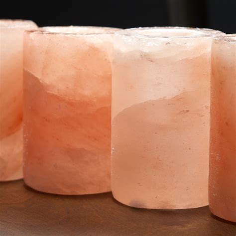 Himalayan Salt Shot Glasses Set Of 4 Multi Rock Salt Company