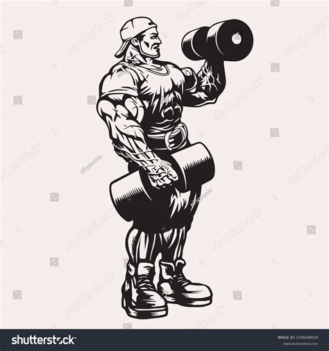 Bicep Curl Drawing