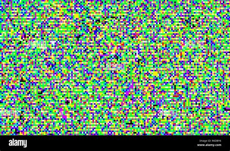 Color Pixel Noise Test Tv Screen Digital Vhs Background Error