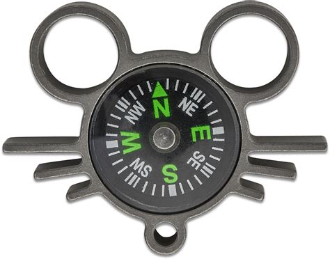 Giantmouse Titanium Compass Knifecenter Gm Compass Titanium