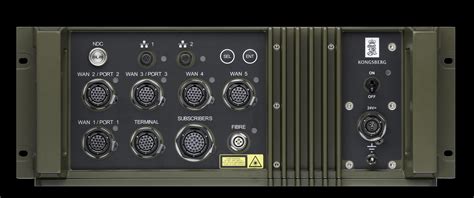 Tactical Router And Media Gateway Kongsberg Defence And Aerospace