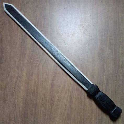 Jual Pedang Kayu Miniatur Alat Latihan Peraga Latihan Silat Beladiri IPSI Panjang Cm Shopee