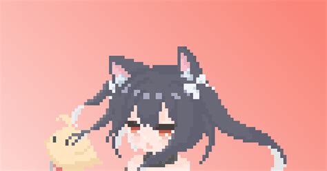 ドット絵 アズレン 時雨 さくねこみみのイラスト Pixiv