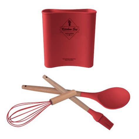12 Piece Silicone Kitchen Utensils Setred 1 Unit Kroger