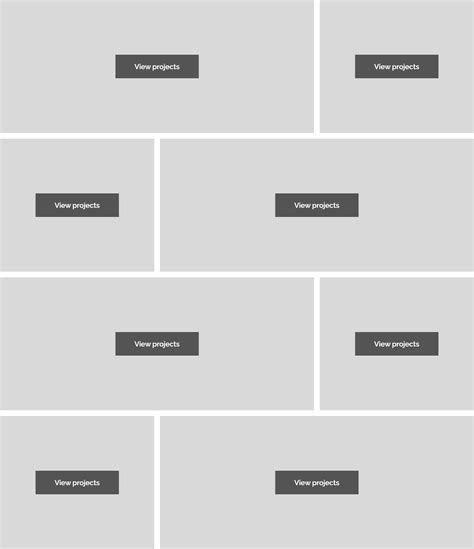 Custom Grid Layout That Alternates Cells With Different Width Layout