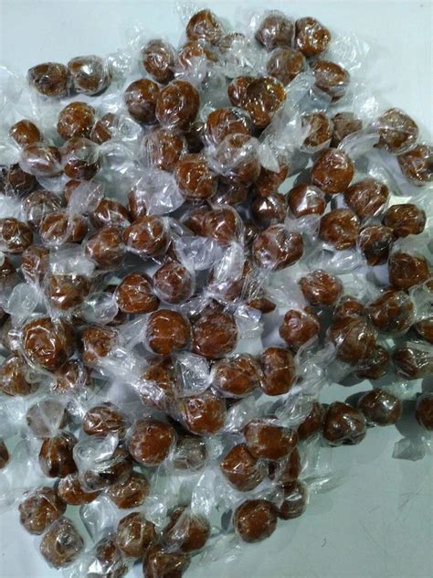 Brown Round Imli Laddu Candy Packaging Type Plastic Jar At ₹ 120kg In Chennai