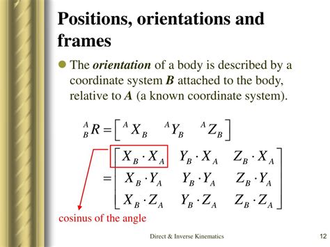 Ppt Direct And Inverse Kinematics Powerpoint Presentation Free