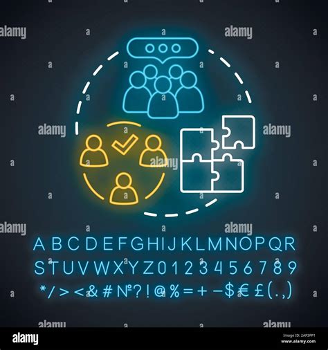 Elections Neon Light Concept Icon Primaries And Caucuses Voting Day Ideaofficial Governmental