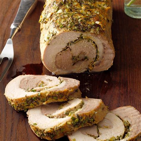 Herb Stuffed Pork Loin Recipe How To Make It