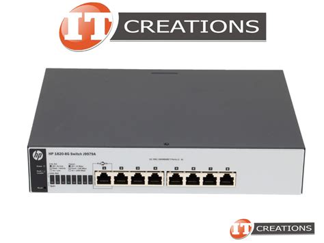 J9979A-NEW - New - HP / HPE Officeconnect 1820 1gbe 8-Port Switch ...