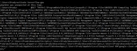 Conda Anaconda Activate Environment Command Is Not Working After Windows Update Stack Overflow