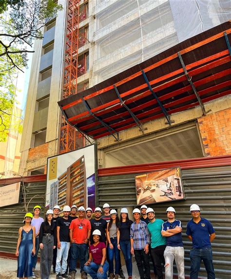 Visita Técnica A Obra Do Edifício Matera No Bairro Sion Em Belo
