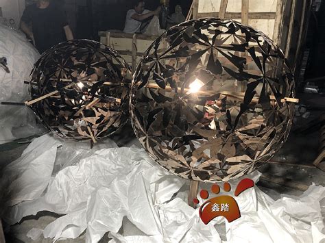 地产户外园林景观不锈钢小品雕塑：艺术展现动态之美！金属装饰艺术制品 站酷zcool