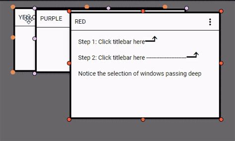 Qwindow Selection Selects All Windows If Stacked Upon One Another