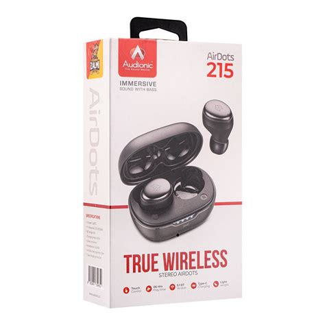 Purchase Audionic True Wireless Stereo Airdots 215 Online At Best Price In Pakistan Naheed Pk