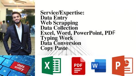 Do Excel Data Entry Web Scraping Typing Data Formatting By Sameer