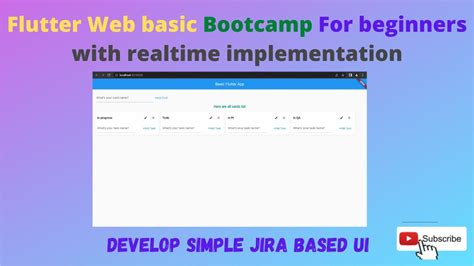 Flutter Basic Bootcamp For Beginners With Realtime Implementation