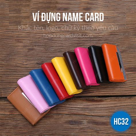 Ví đựng name card nữ cao cấp trẻ trung HC32