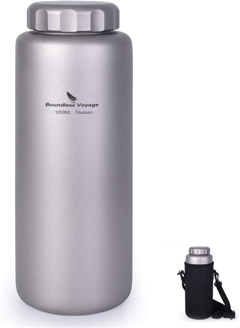 Amazon Boundless Voyage Titanium Sport Water Bottle Fl Oz Ml Ultralight Leakproof